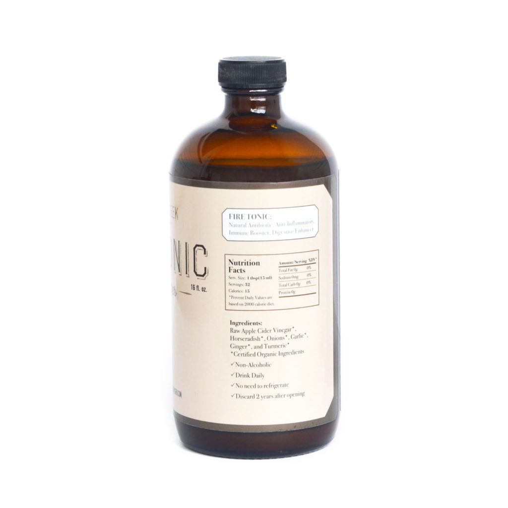 Fire Tonic - Immunity Cider - Master Tonic 16oz - Plant Prana Essential ...