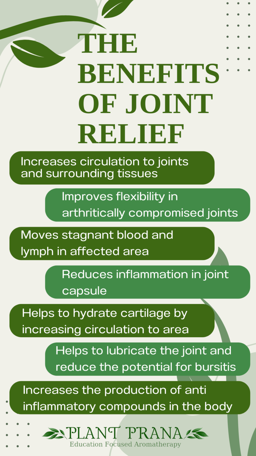 The Benefits of Joint Relief - Plant Prana Oils