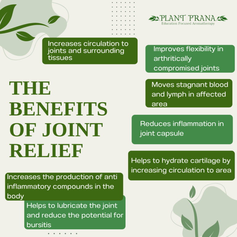 The Benefits of Joint Relief - Plant Prana Oils