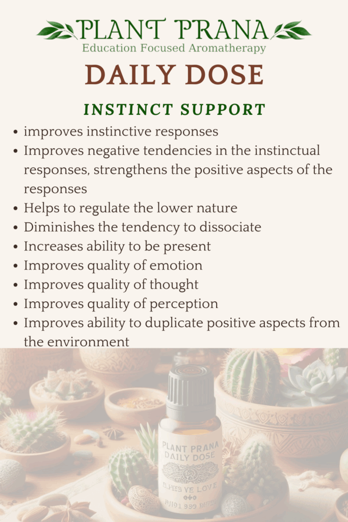 The Benefits of Instinct Support - Plant Prana Oils