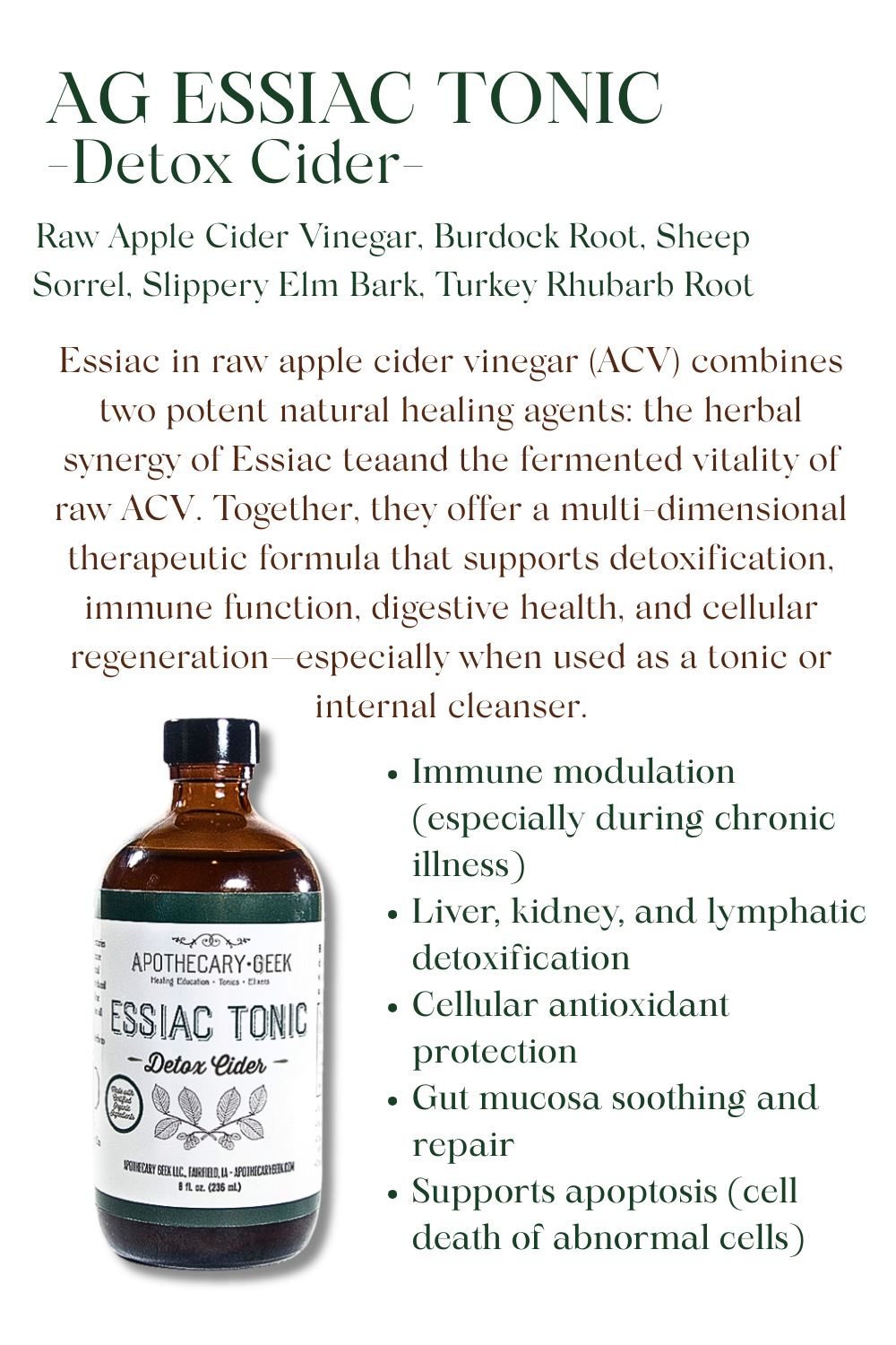The Benefits of Essiac Tonic - Plant Prana Oils