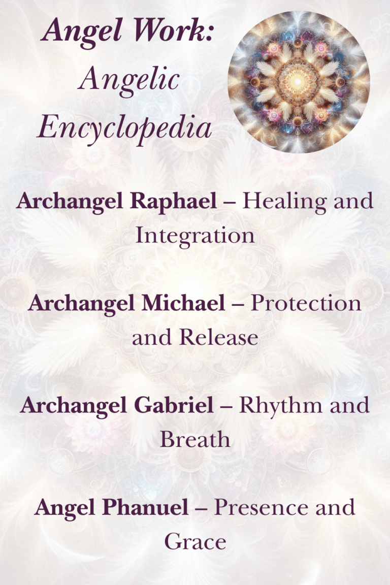 Angel Work: Angelic Encyclopedia - Plant Prana Oils