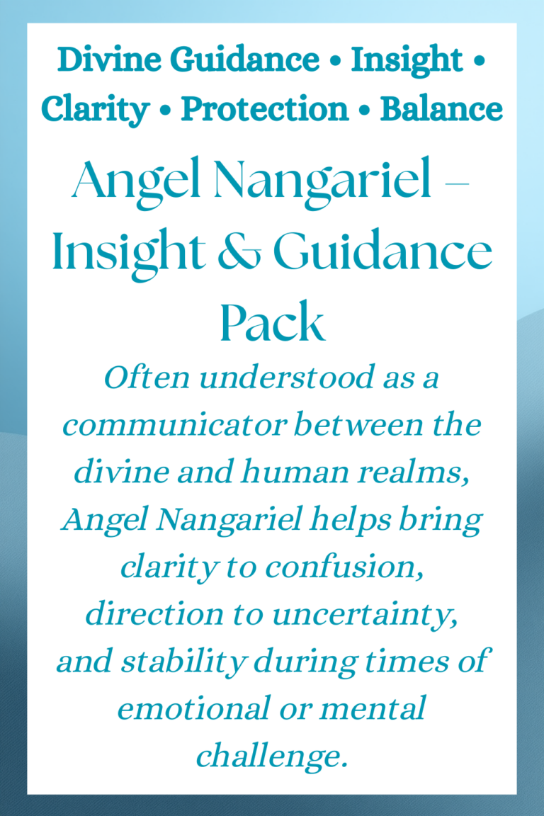Angel Nangariel – Insight & Guidance Pack - Plant Prana Oils